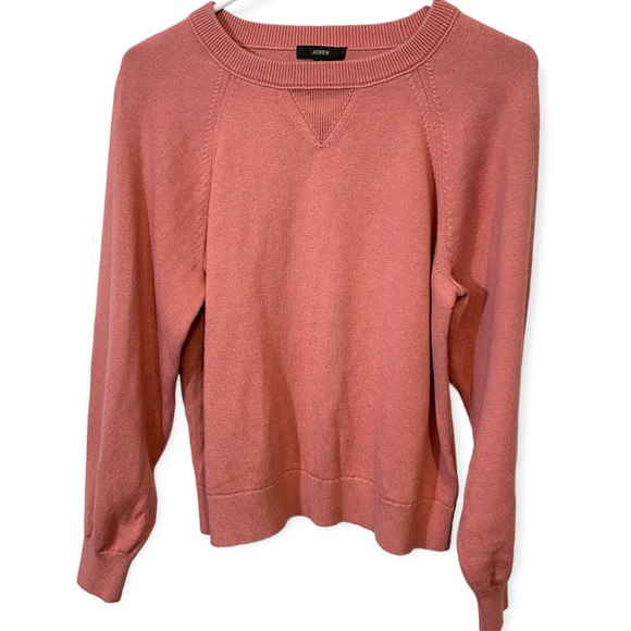 J. Crew | Sweaters | J Crew Rose Crew Neck Sweater Size Small | Poshmark